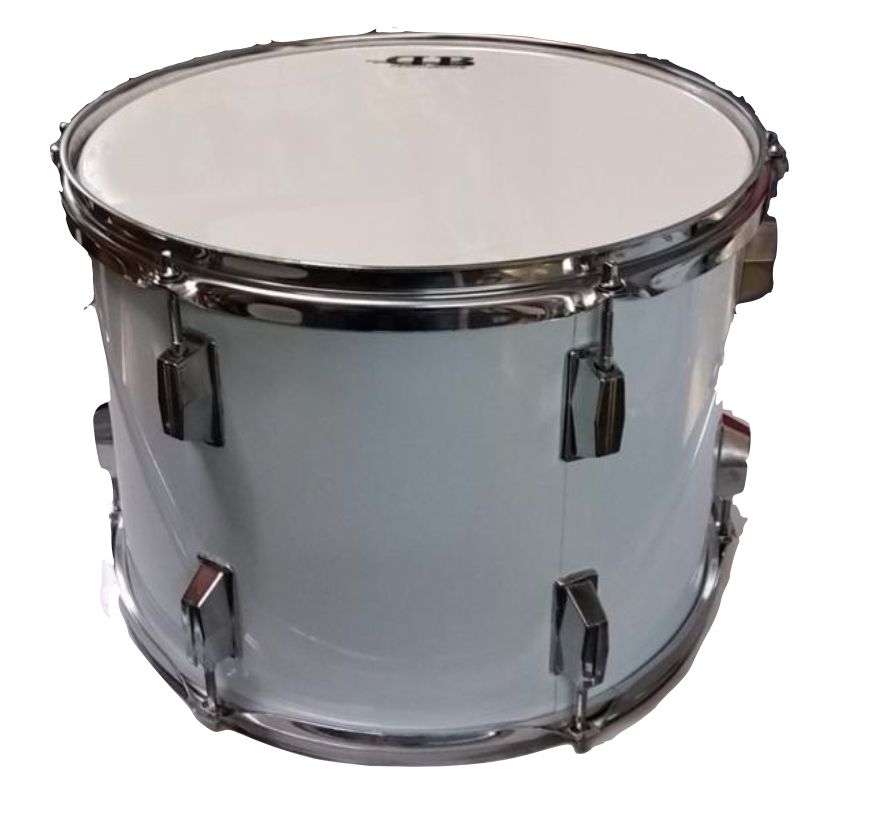 DB Percussion DMT141012DI 14" Marching Tenor Drum 12 Lug White – Philtron