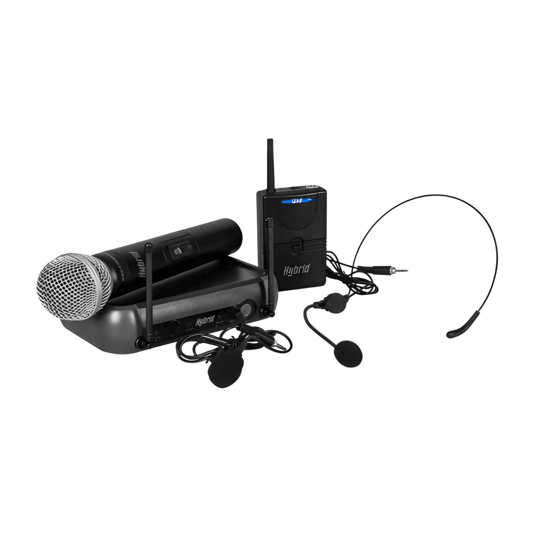 Hybrid Mini U-SF Beltpack UHF, Wireless Single Lapel & Headset ...